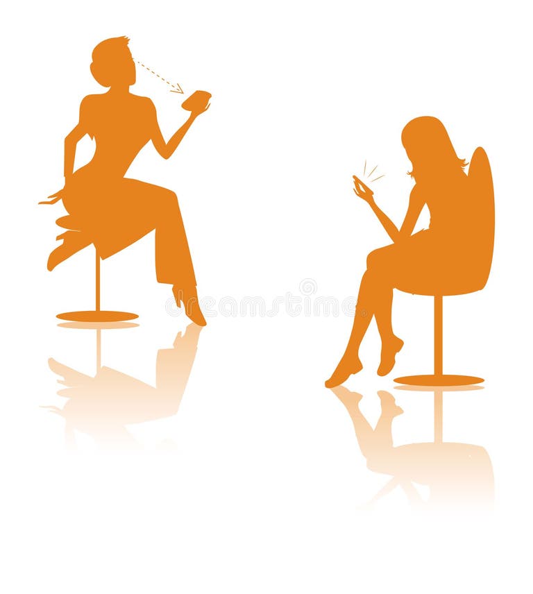 Texting Silhouette Stock Illustrations – 648 Texting Silhouette Stock ...