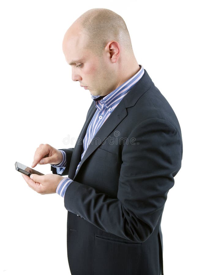 Child Texting stock photo. Image of male, looking, vertical - 21370998