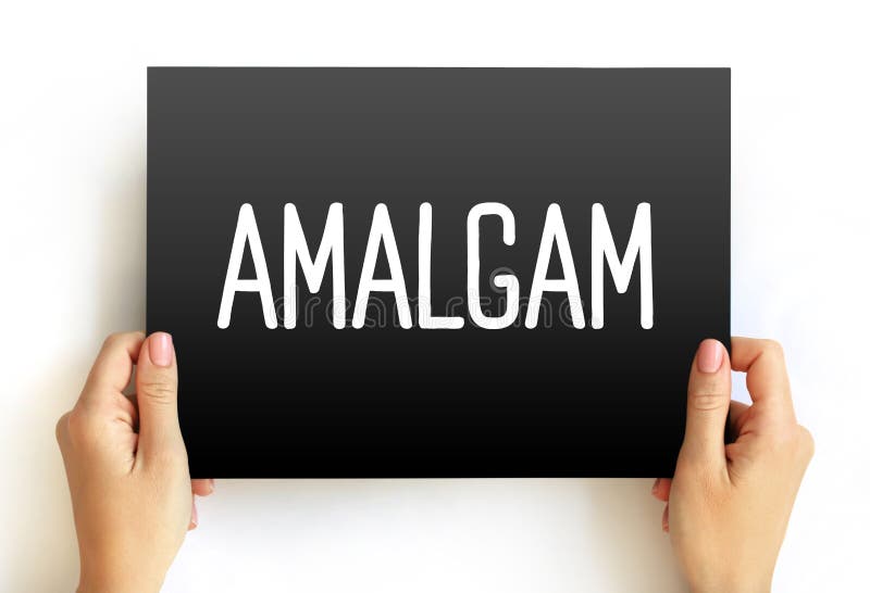 Texto Amálgama Sobre Fundo Do Conceito Do Cartão Imagem de Stock - Imagem de enchimento, nervo ...