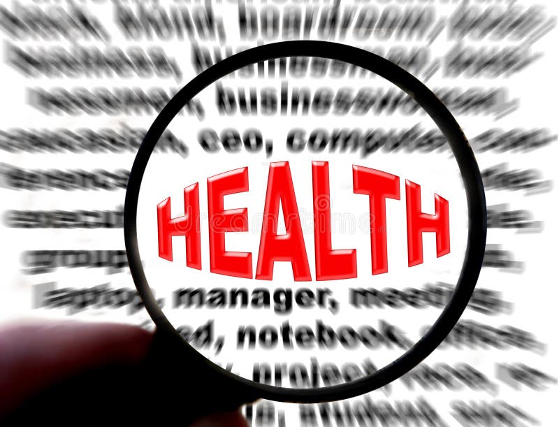 Texto en la lupa imagen de archivo. Imagen de papel, texto - 45075331