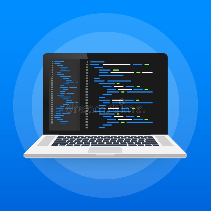 Digital Java Code Text. Computer Software Coding Vector Concept. Programming Coding Script Java ...