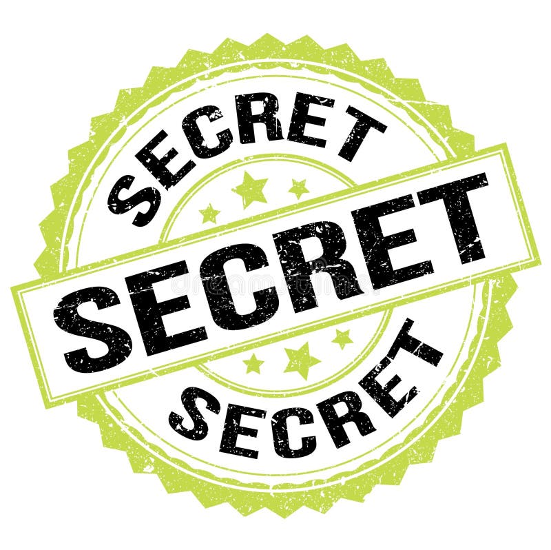 Texto Secreto: Sinal Circular Verde Ilustração Stock - Ilustração de ...