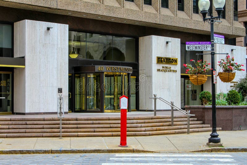 Textron World Headquarters, Providence, RI. Editorial Stock Photo ...