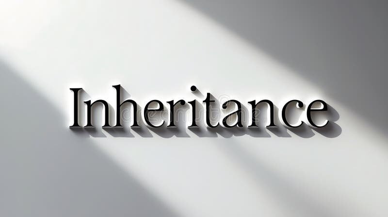 Textual Representation of Inheritance Concept with Shadow Effects and ...