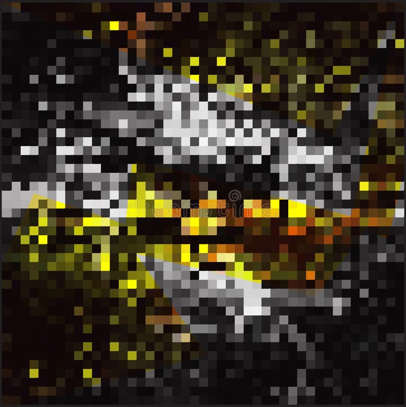 Textura Abstracta, Arte Del Pixel Ilustración del Vector - Ilustración ...