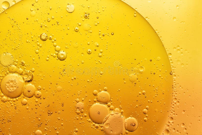 Textura Abstracta De La Burbuja Del Aceite Foto de archivo - Imagen de ...