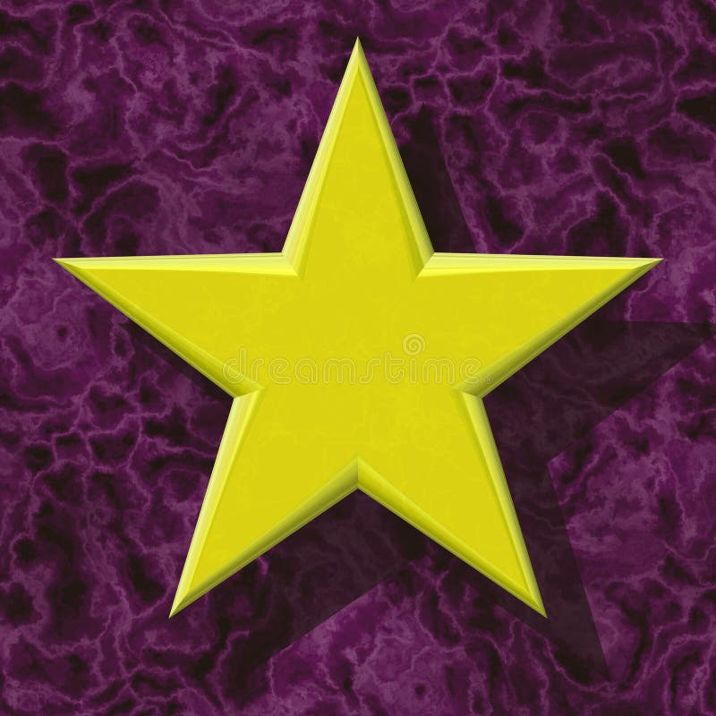 Textura Amarilla De La Estrella Stock de ilustración - Ilustración de ...