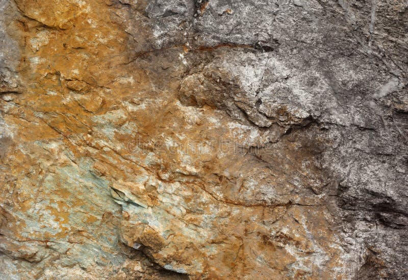 Textura, Amarillo Y Gris De La Roca Foto de archivo - Imagen de ...