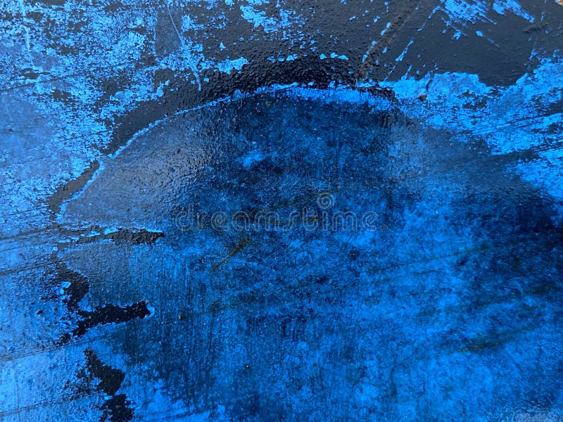 Textura Antiga Da Parede De Ferro Azul Foto de Stock - Imagem de retro ...