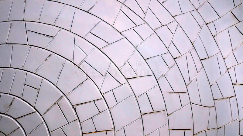 Textura Circular De La Pared De Las Tejas Imagen de archivo - Imagen de ...