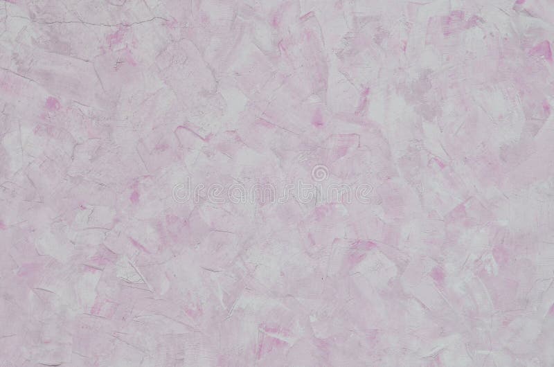 Textura Cor-de-rosa Velha Resistida E Manchada Da Parede Do Emplastro ...