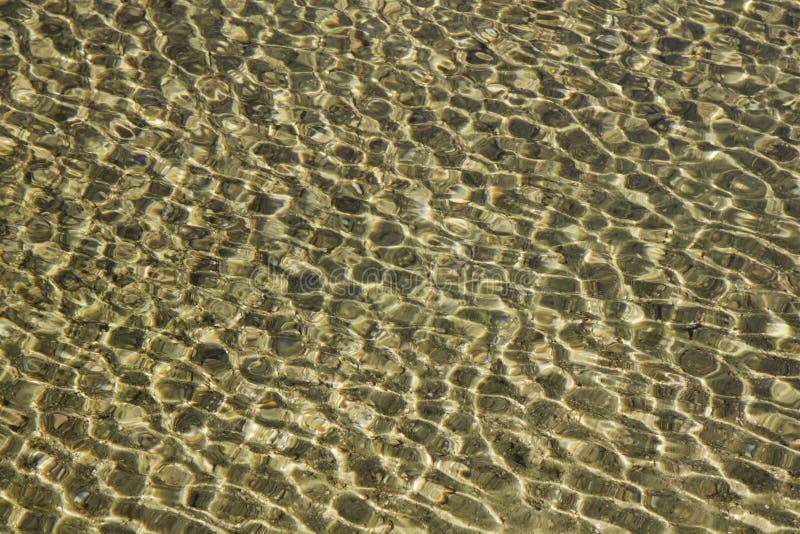 A Textura Da água Em Um Rio Raso Foto de Stock - Imagem de cristal ...