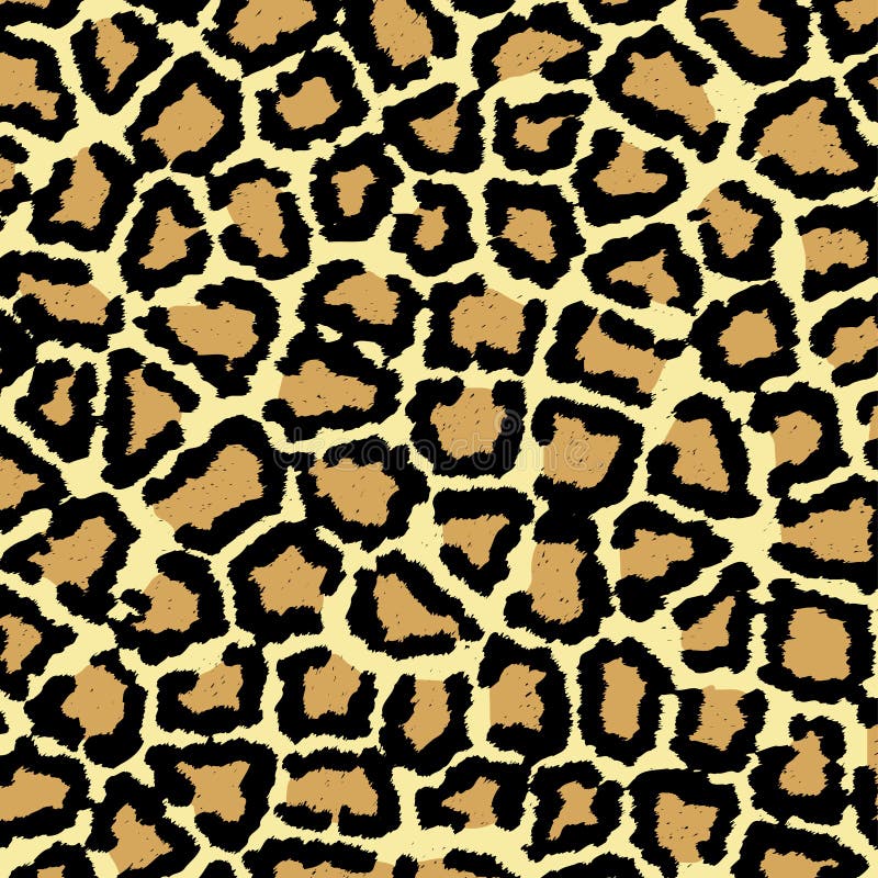 Textura Da Cópia Do Leopardo Ilustração do Vetor - Ilustração de ...