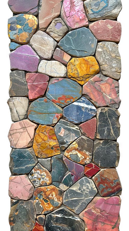 Textura Da Parede Da Fachada De Pedra De Escombro Imagem de Stock ...