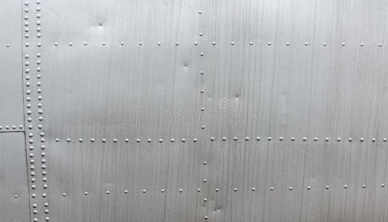 Textura De Aluminio Con Los Remaches Foto de archivo - Imagen de plata ...