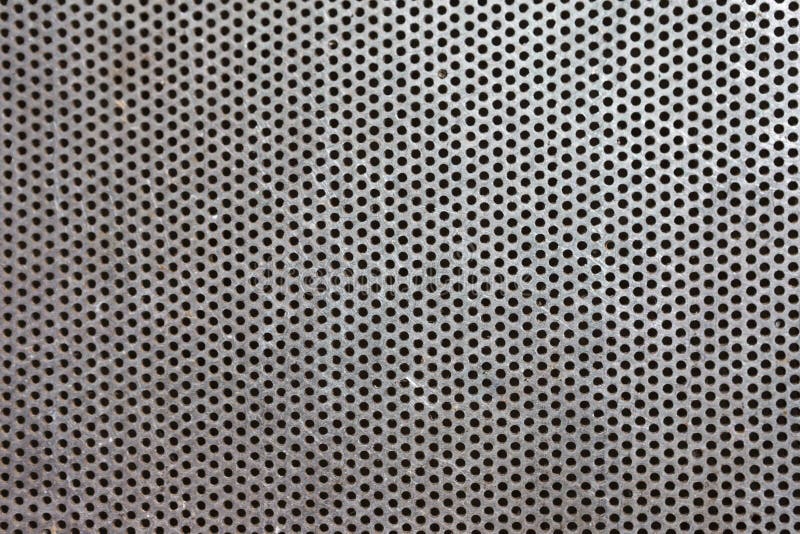 Fondo De Rejilla De Aluminio De La Textura Plateado De Metal Con Los ...