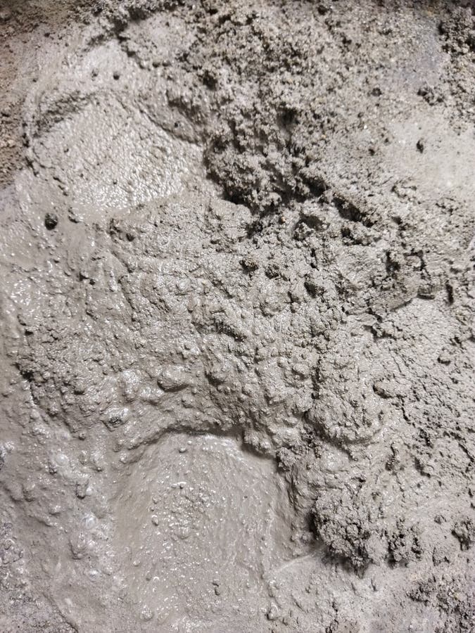Textura De Argamasa De Barro Gris O Masa De Cemento Imagen de archivo ...