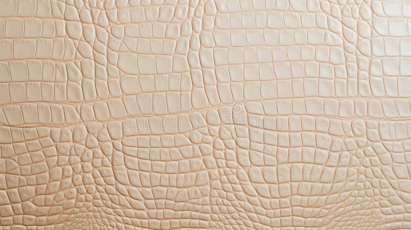 Textura De Couro De Crocodilo Creme. Ilustração Stock - Ilustração de ...