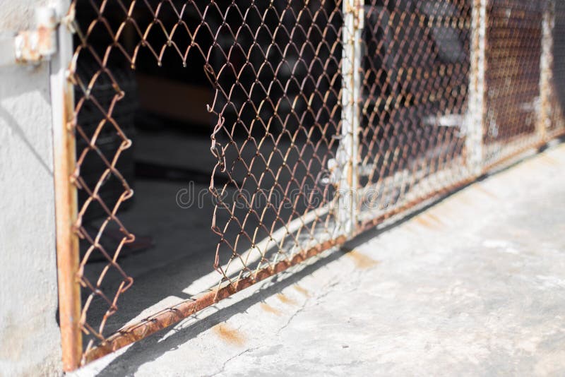 Textura De Fundo De Grades De Cerca Danificada Imagem de Stock - Imagem ...