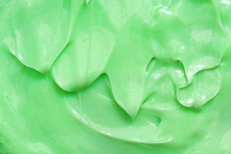 Textura De La Crema Verde Manchas De La Crema Foto de archivo - Imagen ...