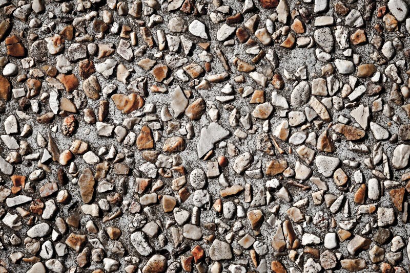 Textura De La Grava Del Cemento Foto de archivo - Imagen de macro ...