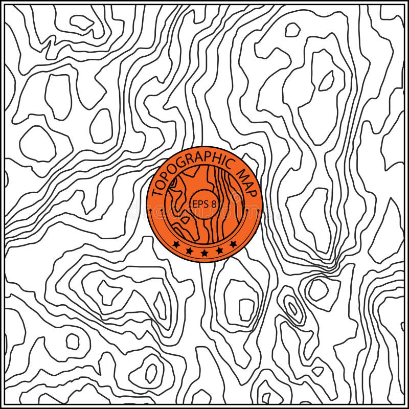 Textura de la isograma ilustración del vector. Ilustración de cuesta ...