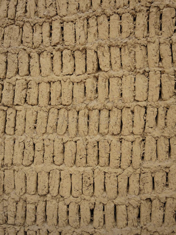 Textura De La Pared De Ladrillos De Adobe Foto de archivo - Imagen de ...