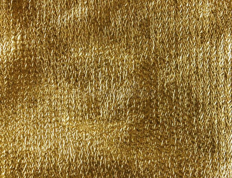 Textura de la tela del oro stock de ilustración. Ilustración de fondo ...