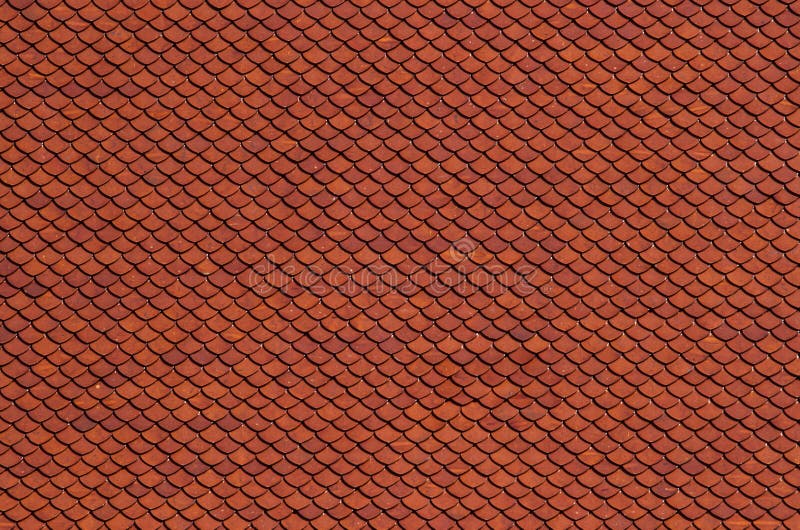 Textura De Los Azulejos De Azotea Del Templo Fotos de stock - Fotos ...