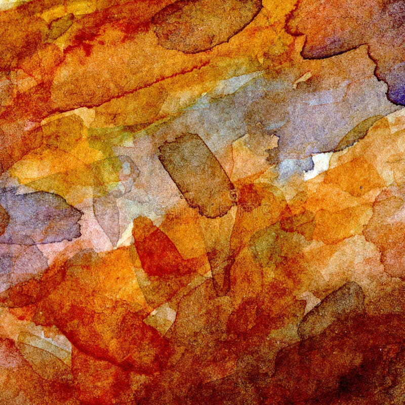 Textura De Mancha De Color Naranja Stock de ilustración - Ilustración ...