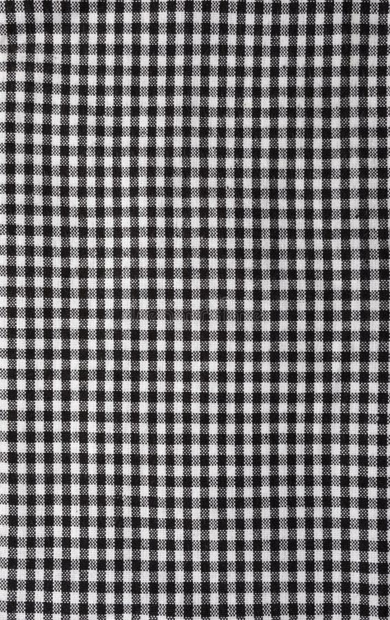Textura De Mantel Vichy. Blanco Y Negro. Espacio De Copia Foto de ...