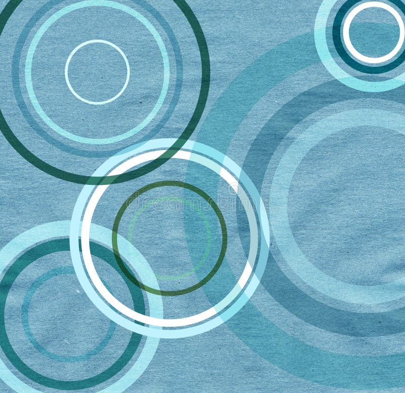 Textura De Papel Con Los Círculos Stock de ilustración - Ilustración de ...