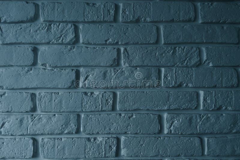 Textura De Pared De Ladrillo Azul Oscuro Foto de archivo - Imagen de ...
