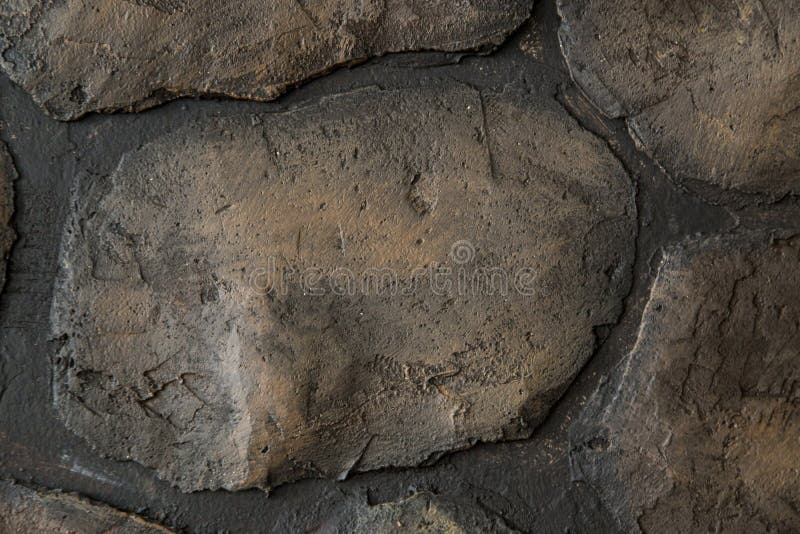 Textura De Piedra Redonda De La Roca De La Pared Imagen de archivo ...