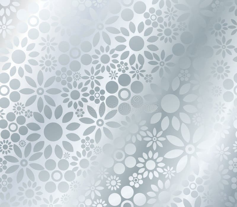 Textura De Plata Inconsútil Del Vector Ilustración del Vector ...