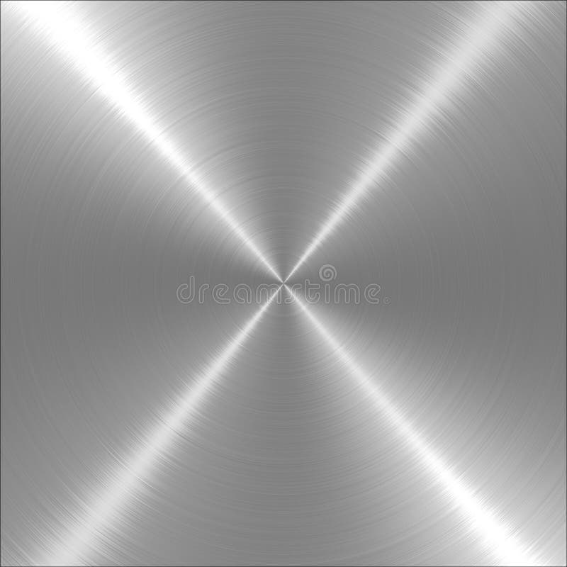 Textura de prata do metal ilustração stock. Ilustração de escovado ...