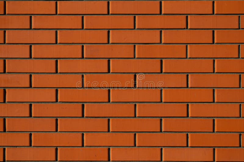Textura De Tijolos Vermelhos Construção Parede De Tijolo Cerâmico Foto