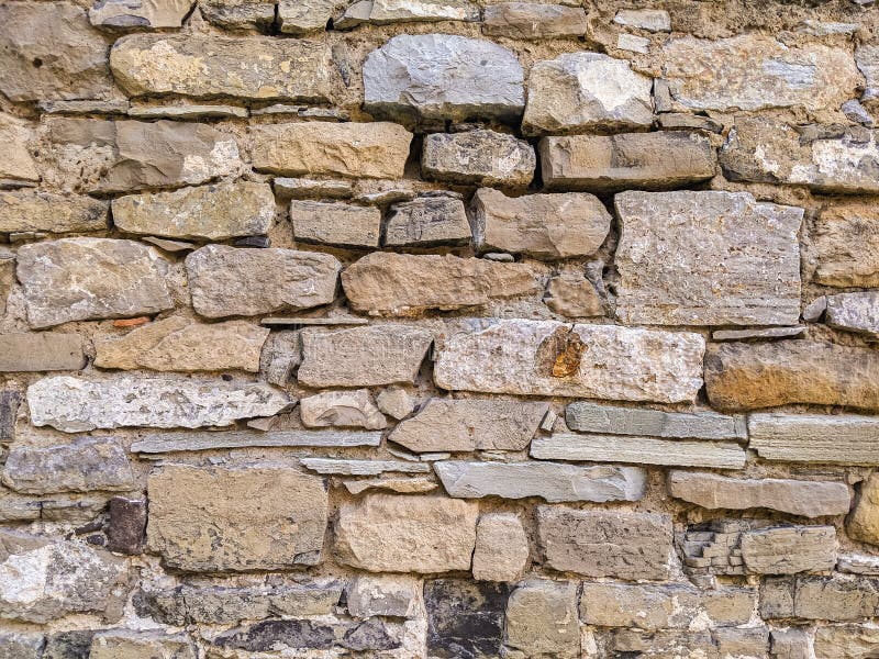 Textura De Uma Parede De Arenito Foto de Stock - Imagem de tijolo ...