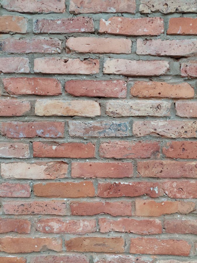 Textura De Uma Velha Parede De Tijolos Vermelhos Foto De Stock Imagem
