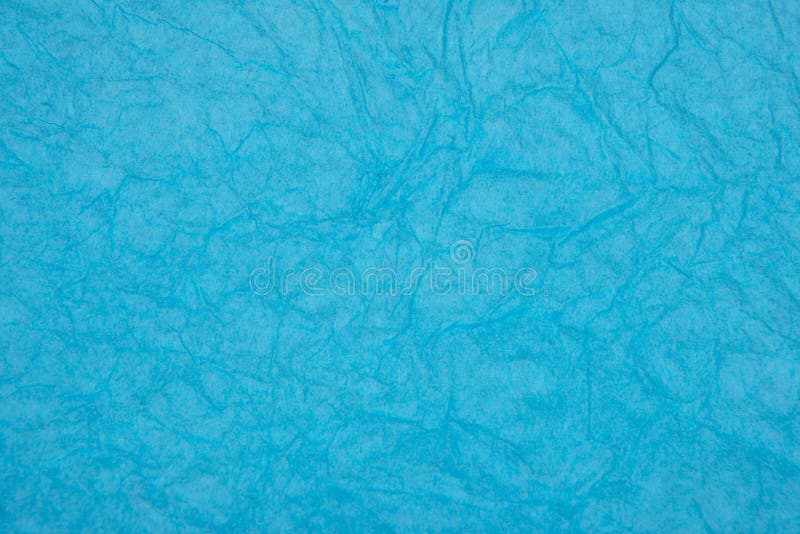 Textura Decorativa Em Papel Azul Amassado Imagem de Stock - Imagem de ...