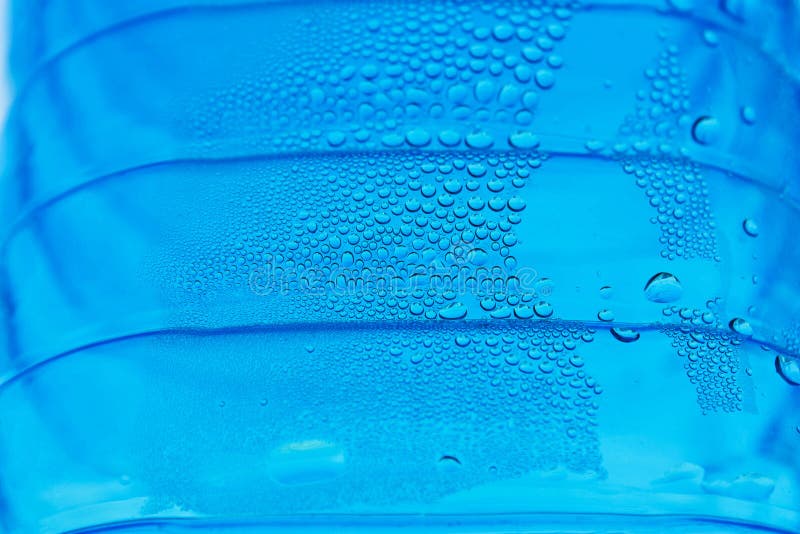 Textura Del Agua En Una Botella De Agua Foto de archivo - Imagen de ...
