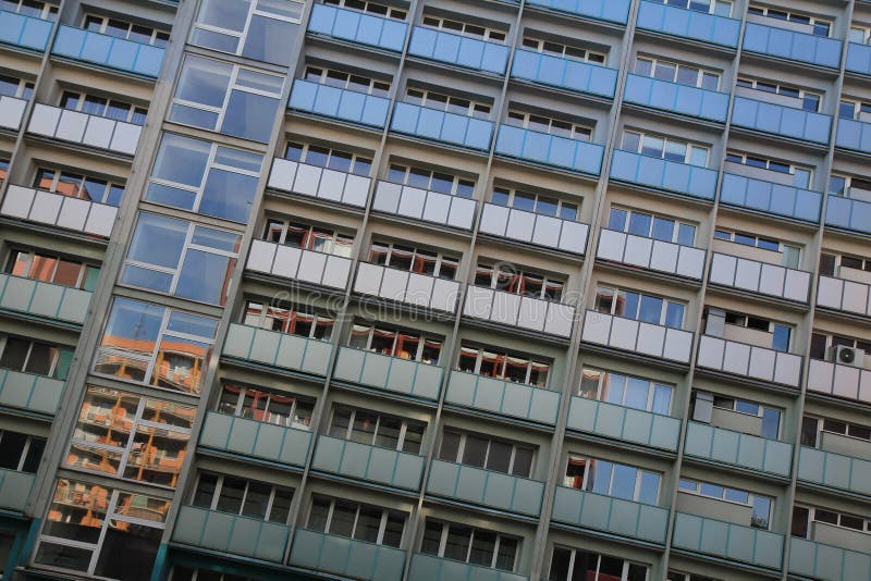 Textura Del Edificio De Oficinas Del Color Foto de archivo - Imagen de ...