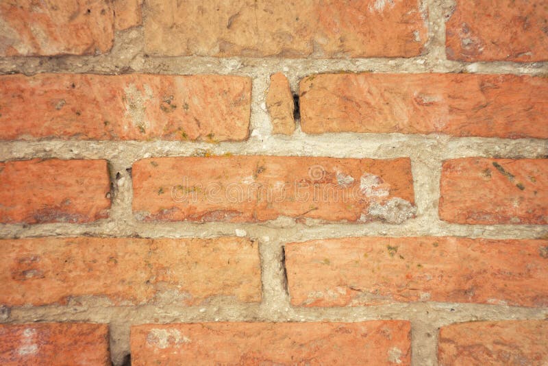 Textura Del Ladrillo Rojo Viejo, Foto de archivo - Imagen de material ...