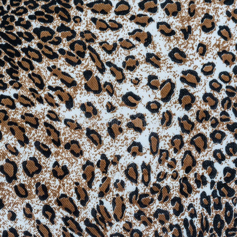 Textura Del Leopardo Rayado De La Tela Foto de archivo - Imagen de ...