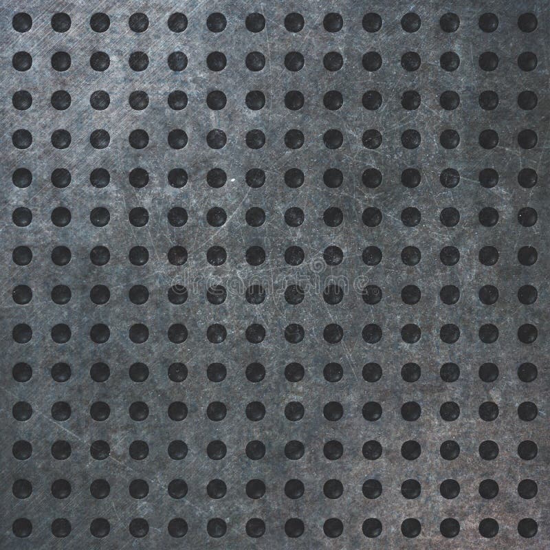 Placas De Metal Con Los Remaches Fondo O Textura Stock de ilustración ...