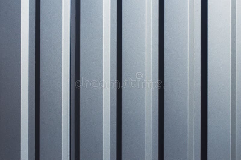 Textura Del Metal Acanalado Gris Foto de archivo - Imagen de ...