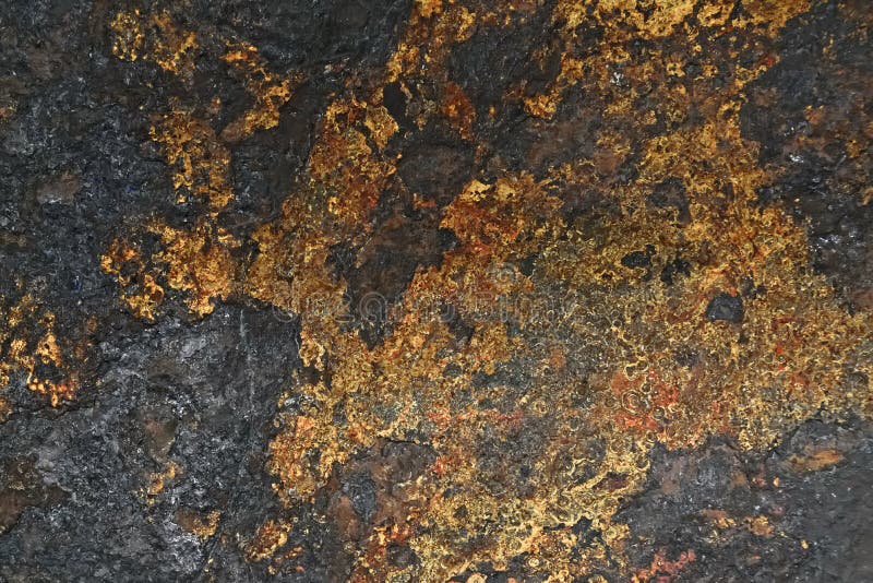 Textura Del Mineral De Hierro Foto de archivo - Imagen de vaciado ...