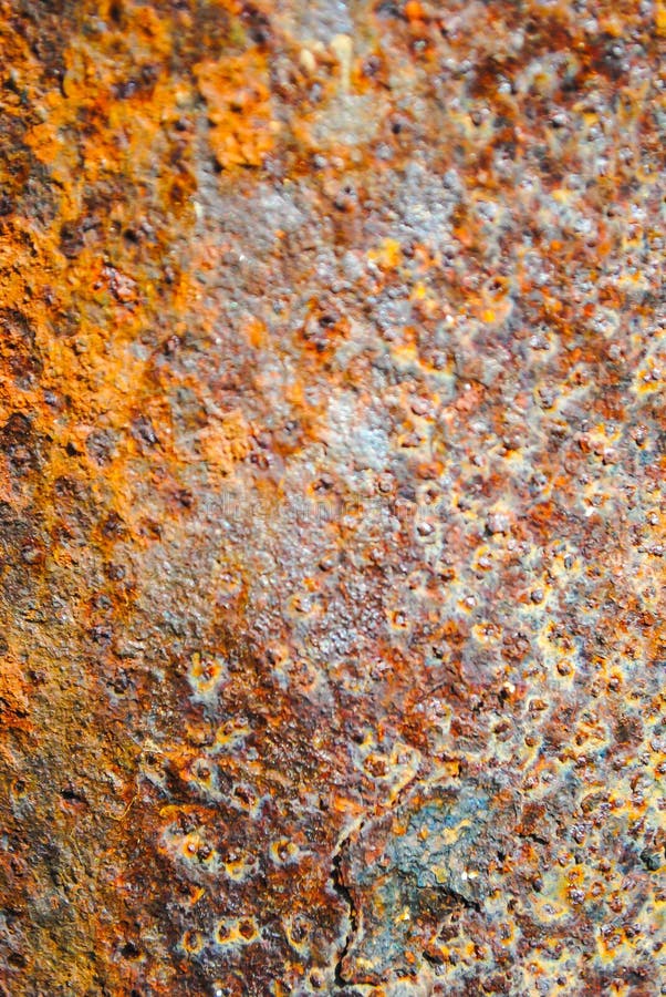 Textura Del Moho Del Metal Del Fondo Del Moho Del Metal, Moho Foto de ...