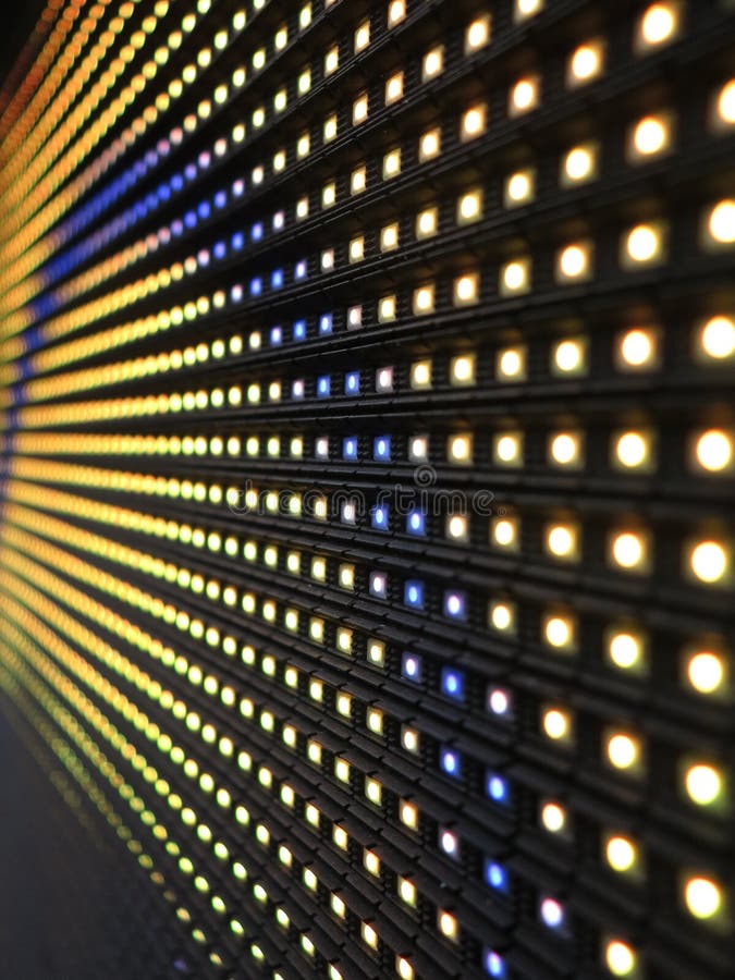 Textura Del Panel De La Pantalla Del RGB LED Foto de archivo - Imagen ...