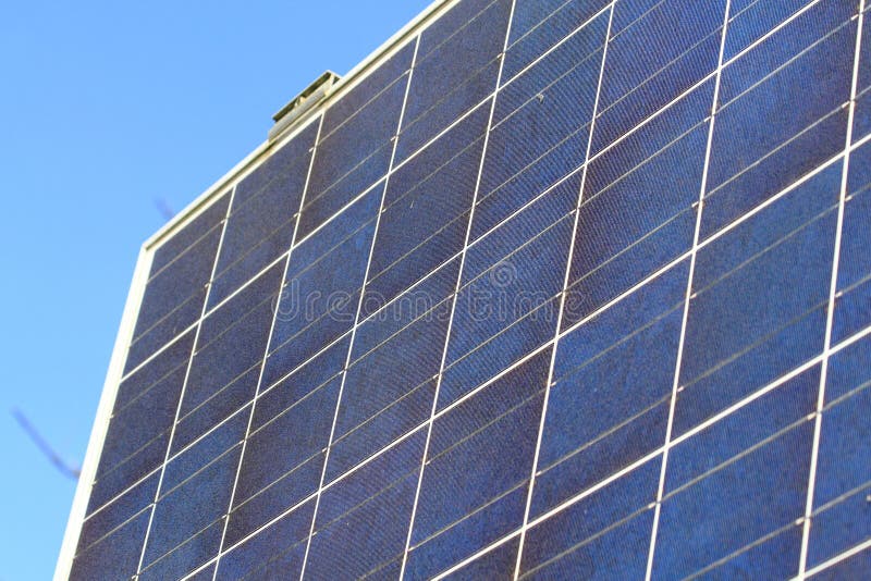Textura del panel solar foto de archivo. Imagen de sunlight - 103987610